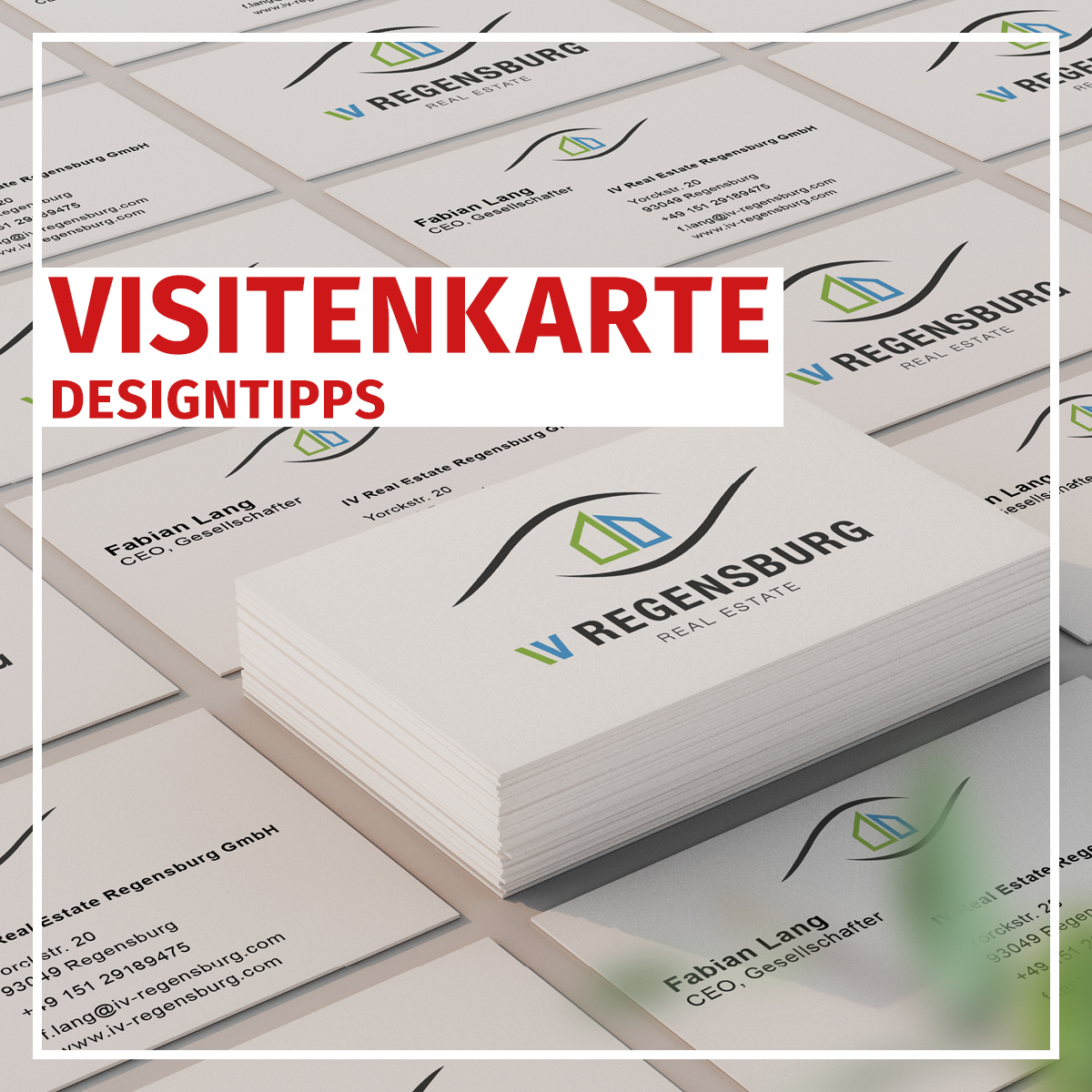 Visitenkarten – Designtipps – Grafik Bock
